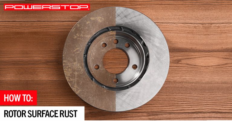 How to Prevent Brake Rotor Surface Rust | PowerStop Brakes
